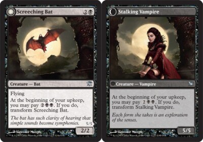 Screeching Bat // Stalking Vampire x1 - Innistrad - NM-Mint, English - Innistrad | eBay