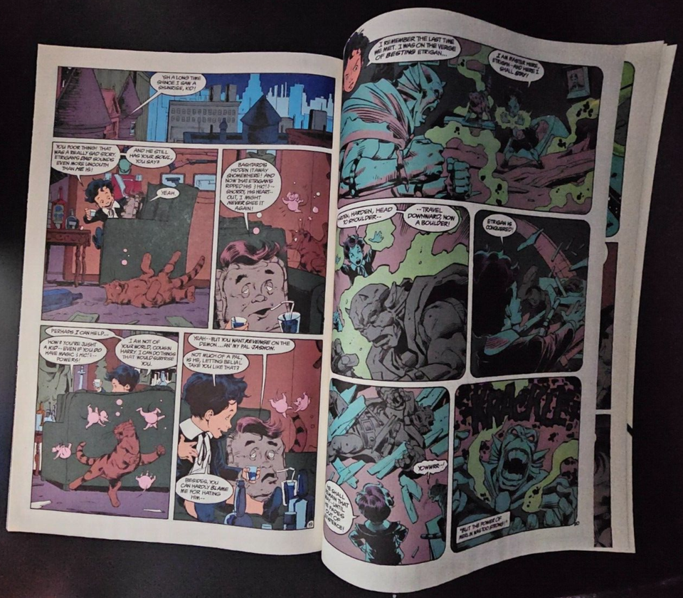 The Demon DC Comics 1991 Alan Grant Val Semeiks Jack Kirby No. 9 ...