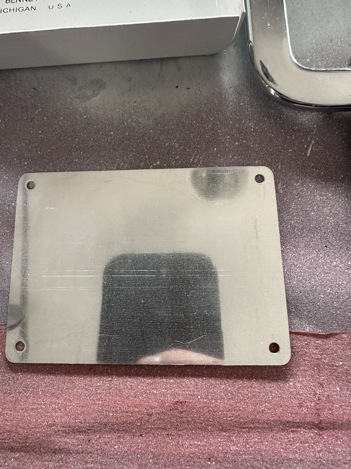 Eco Air Meter Face Chrome Trim Glass Handle ID Tag Crank Numbers Hook All Items | eBay