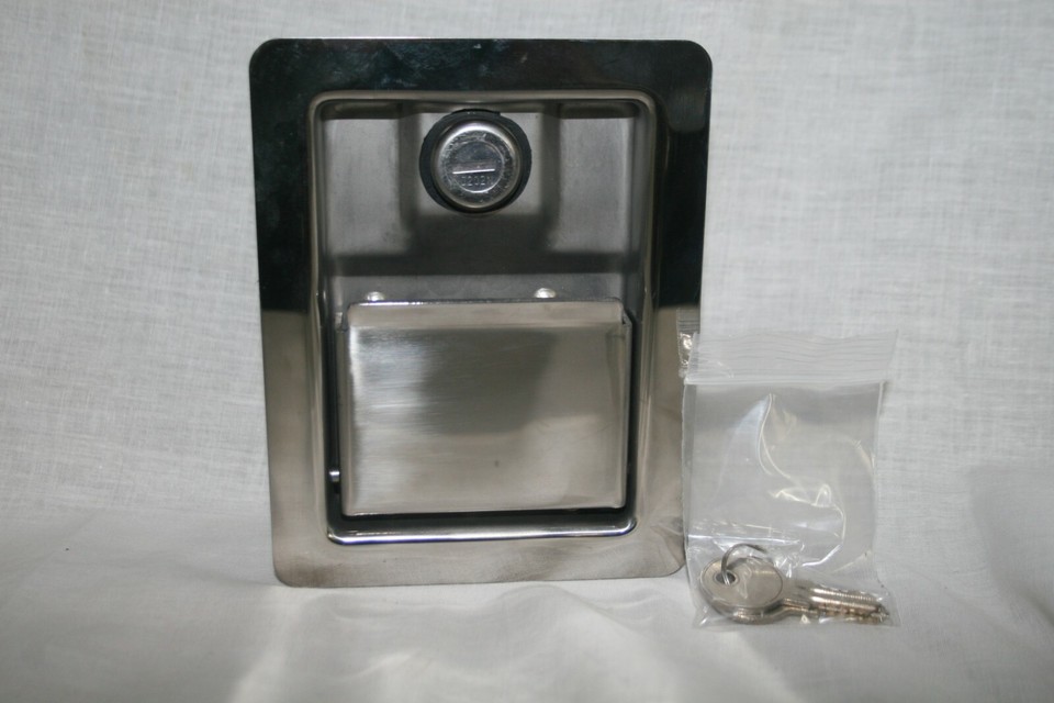 Ryadon Stainless Steel Rotary Paddle Door Latch Tool Box Locking Cam ...