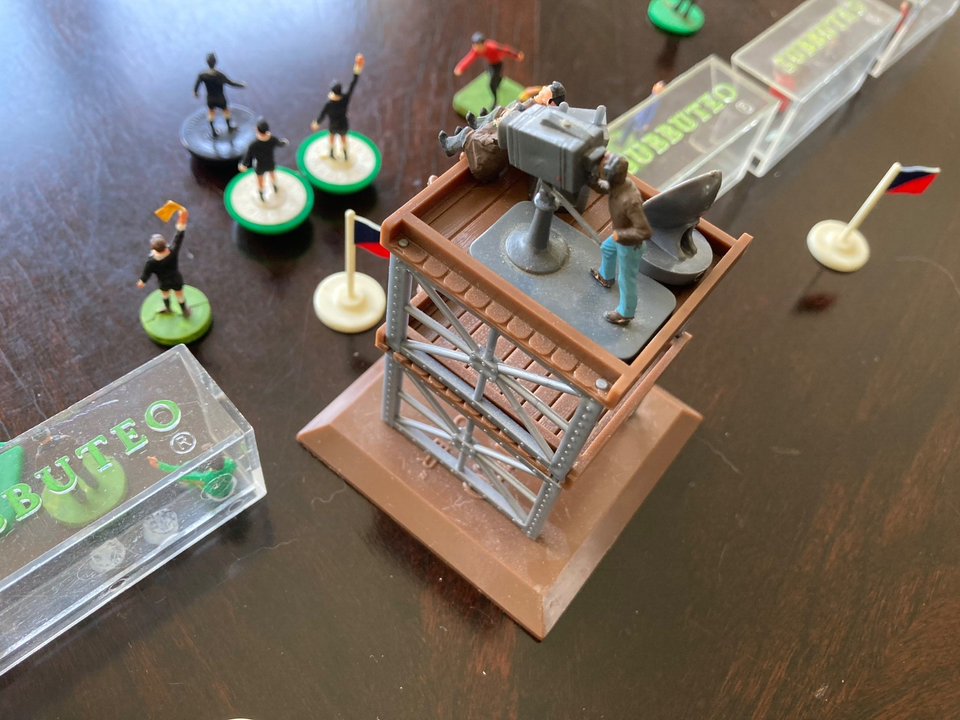 Subbuteo Referees Camera Crews Ball Boys Substitutes Tower Flags ...