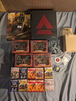 BattleTech Mercenaries Kickstarter Lot Salvage Box Catalyst Topps ...