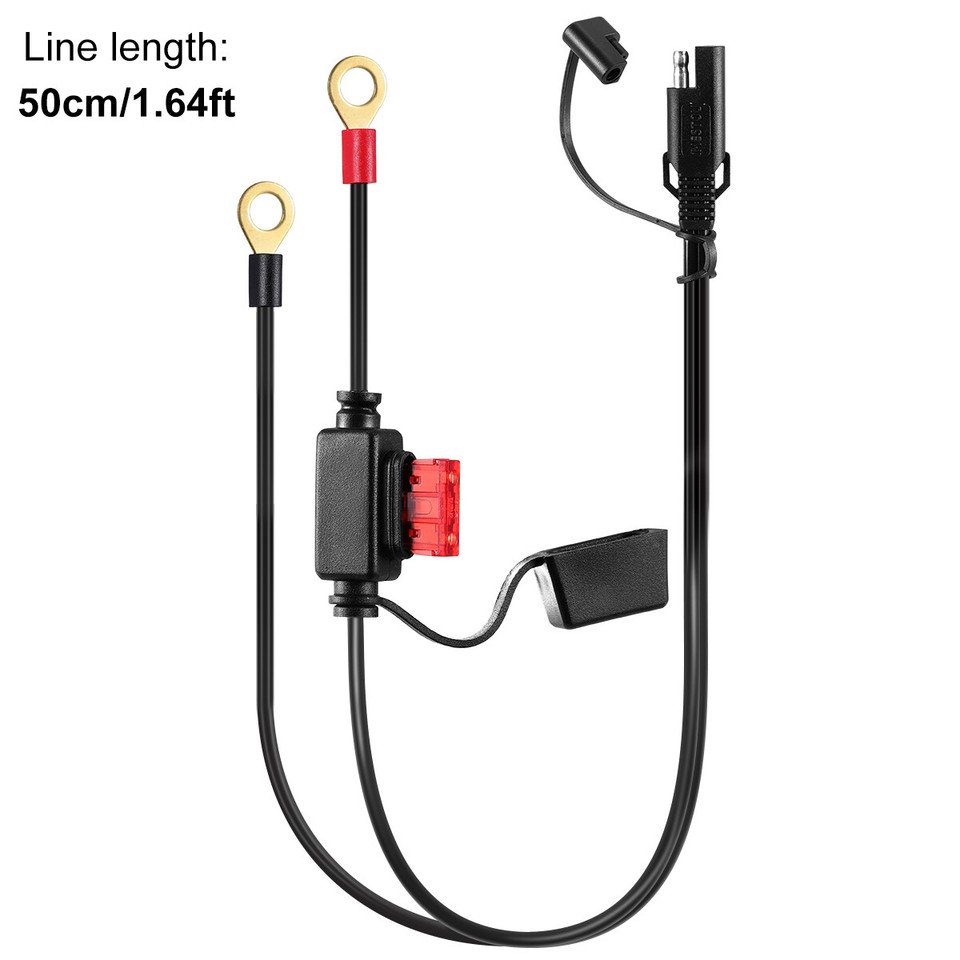 1-100PCS SAE Battery Terminal Ring Sae Connector Extension Cord for Car ...