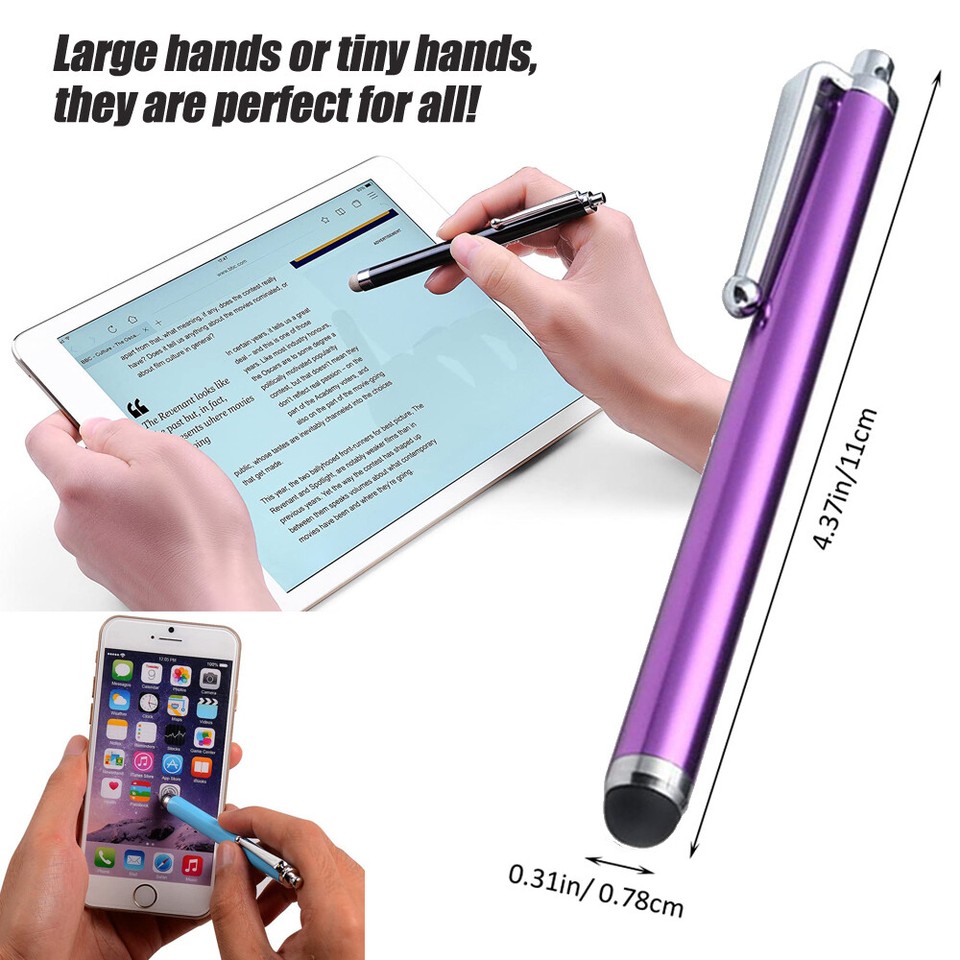 10Pack Stylus Pens For Touch Screen iPad iPhone Samsung Phone Tablet ...