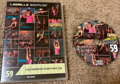 Les Mills BodyFlow Release 59 DVD and Case Only Body Balance Flow Yoga ...