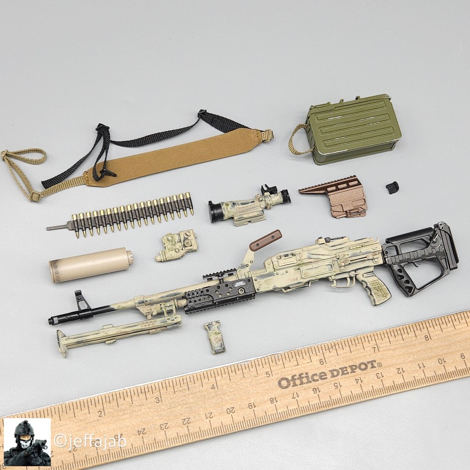 1:6 Easy & Simple Russian Special Operations Forces SSO A PKM Light ...