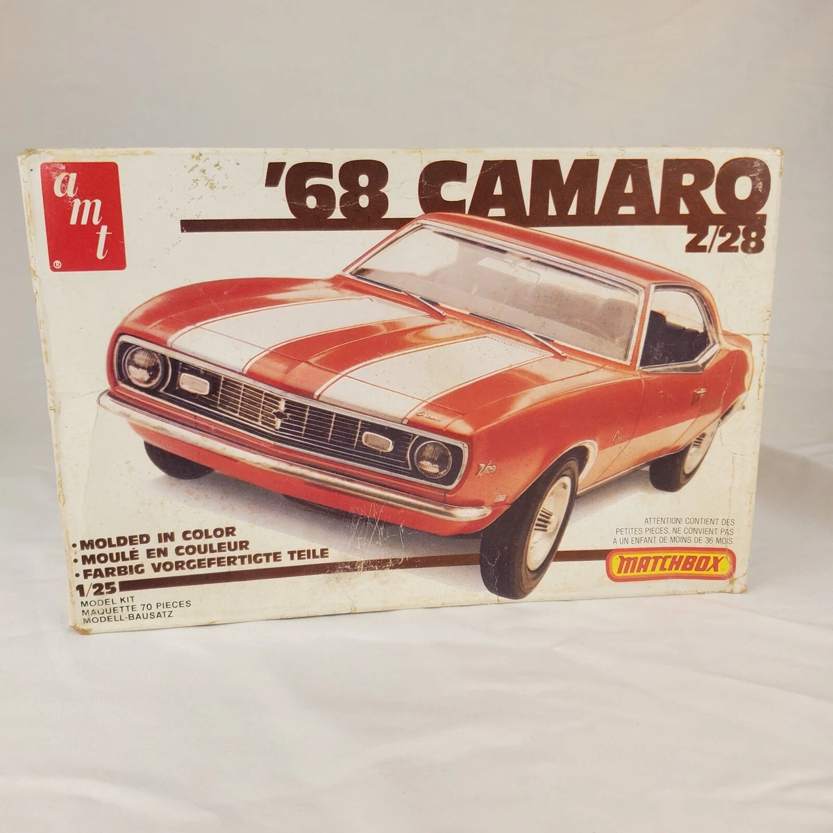 1968 Camaro Plastic Model Kits 1967 Camaro SS 2'n1 - Plastic Model
