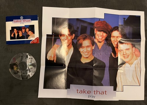 Take That – Pray CD Single Australian Tour Limited Edition & Poster ...