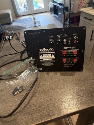 POLK AUDIO PSW108 Amp | eBay
