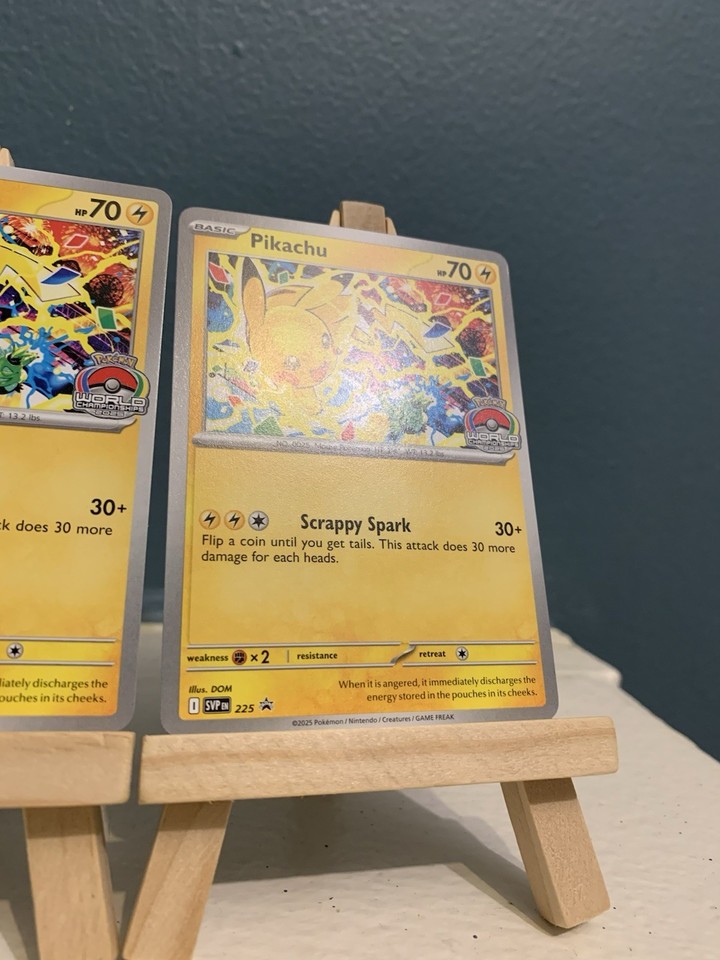 X2 Pikachu SVP 214 Illustration Contest 2024 Promo Pokemon Card SV NM ...