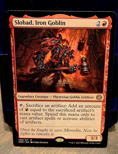 magic the gathering - Slobad, Iron Goblin - Legendary Creature - Rare ...