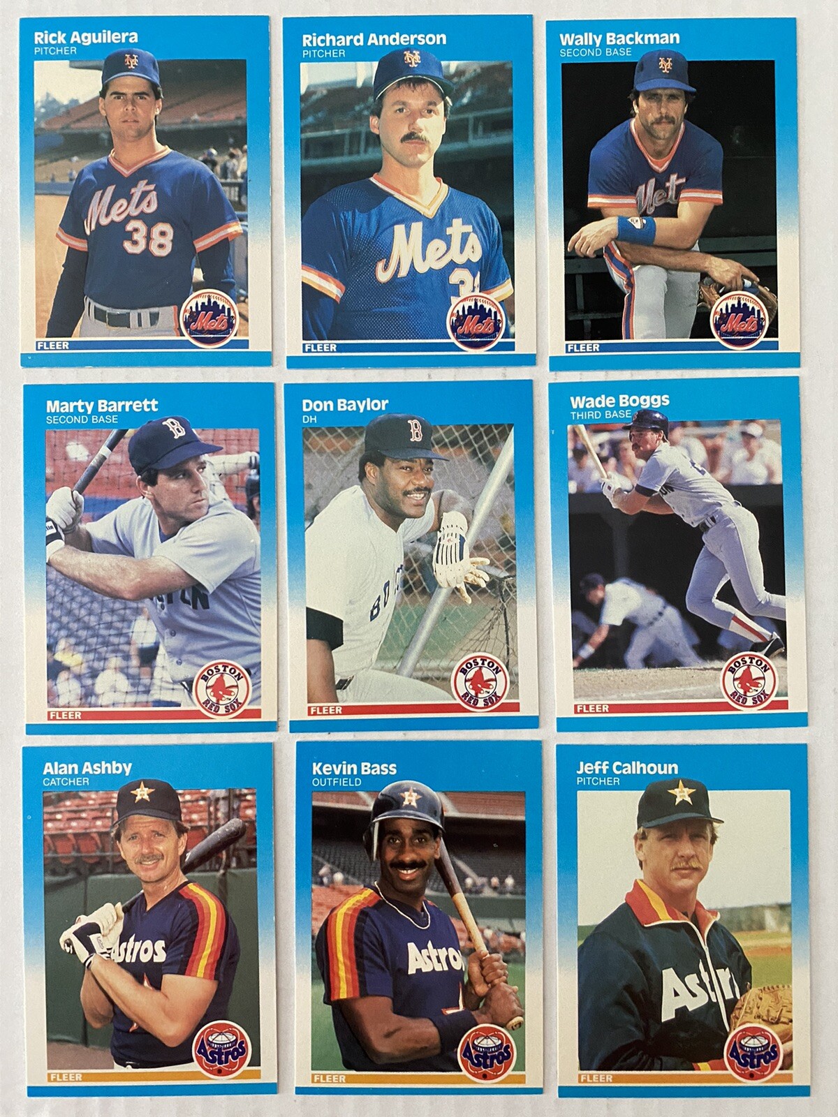 1987 FLEER Baseball Cards. Card # 1-220. You Pick to Complete Your Set ...