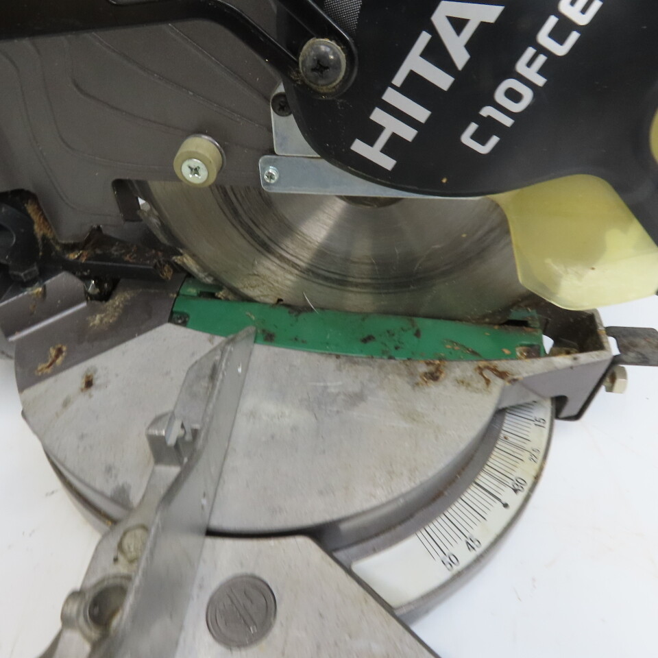 Hitachi C10FCE2 10" Compound Miter Saw 120V 15A 5000 RPM | eBay