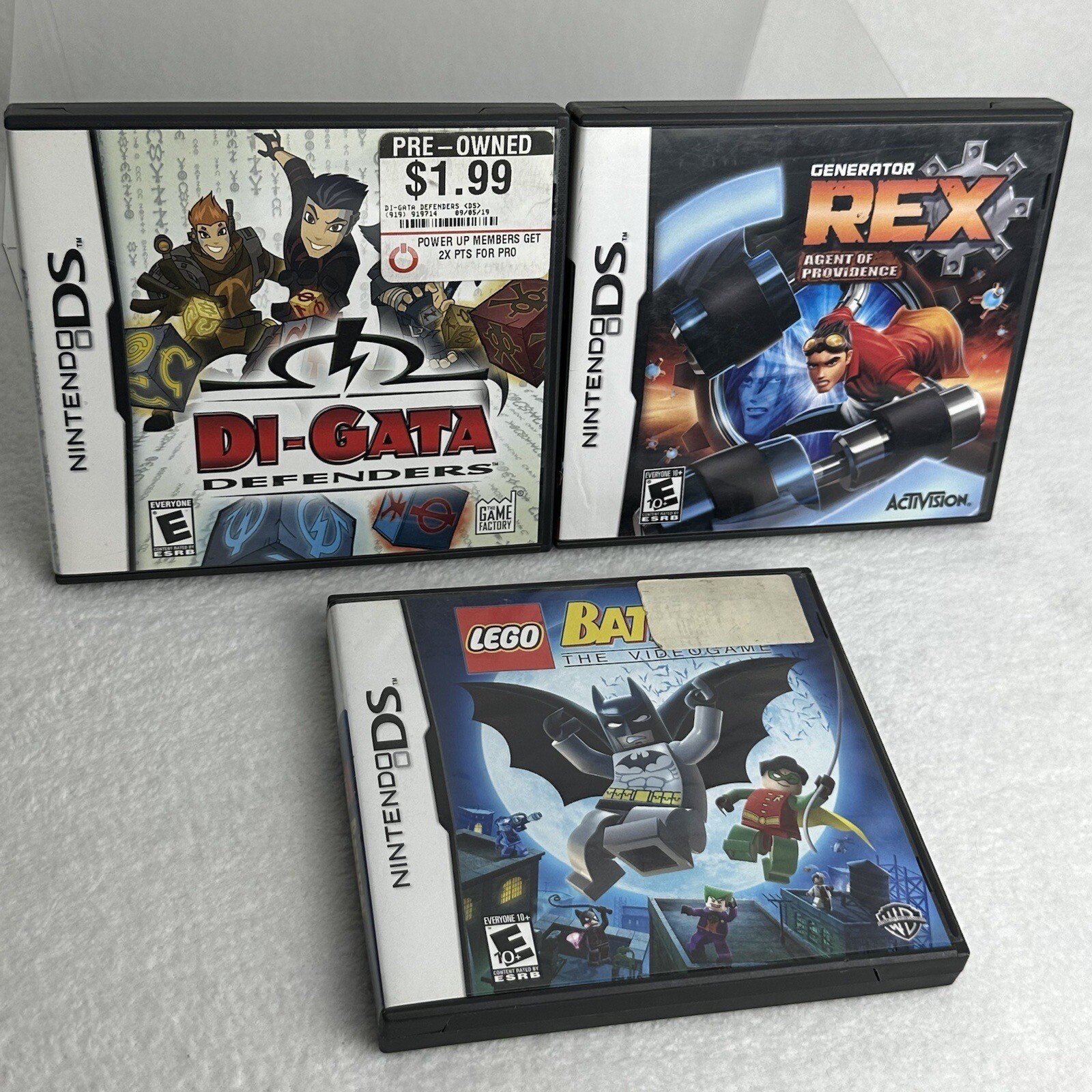 HUGE DS LOT⭐Eragon+Lego Batman+Beyblade+Hot Wheel+Power Ranger⭐Nintendo ...