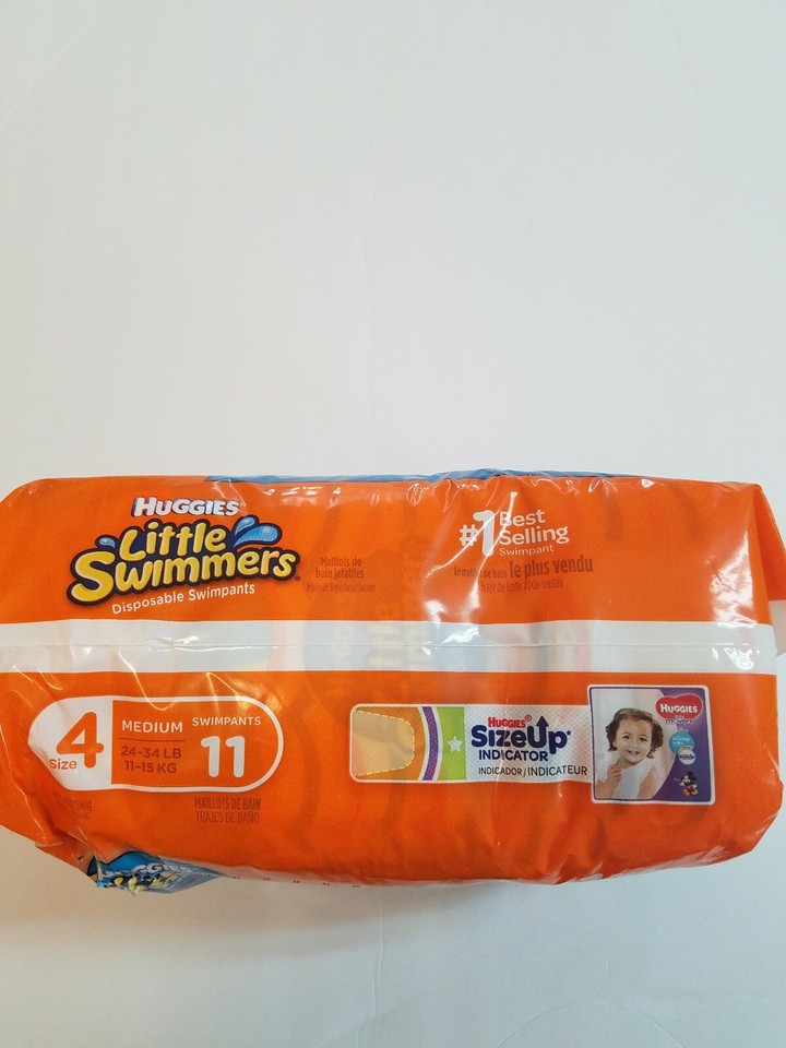 Huggies Little Swimmers Disposable Swim Diapers Size 4 Finding Nemo 11 ...