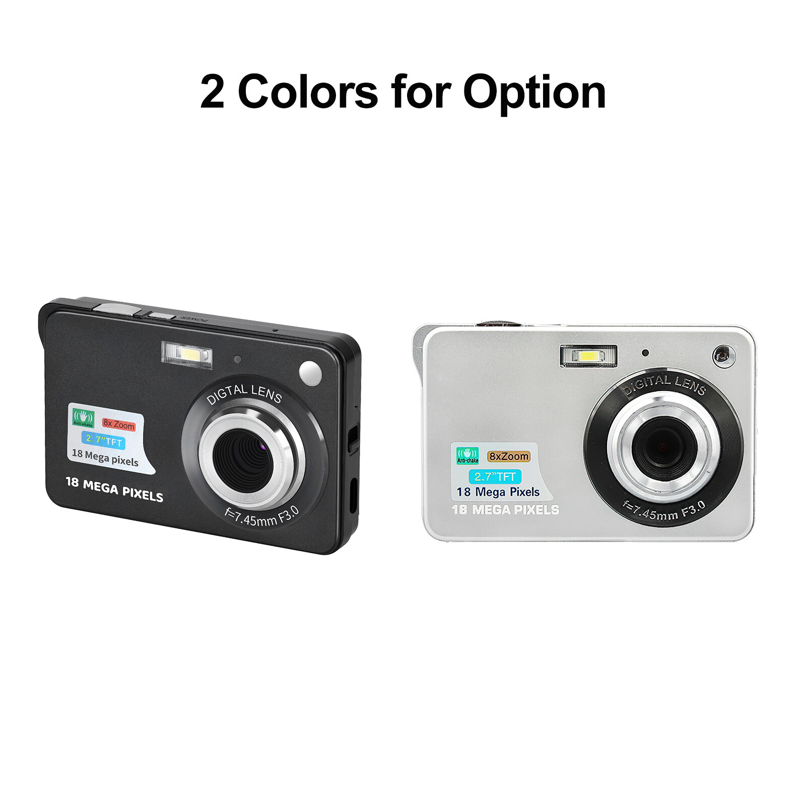 Portable 720P Digital Video 18MP Photo 8X Zoom -shake O4A7 | eBay