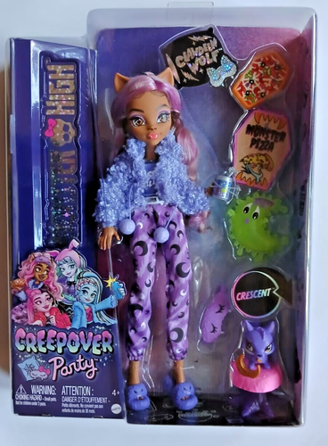 Monster High Pyjama Party Clawdeen Wolf - Creepover Party HKY67 | eBay