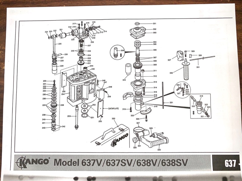 Kango 637/638 Hammer/Drill manuals COPY | eBay