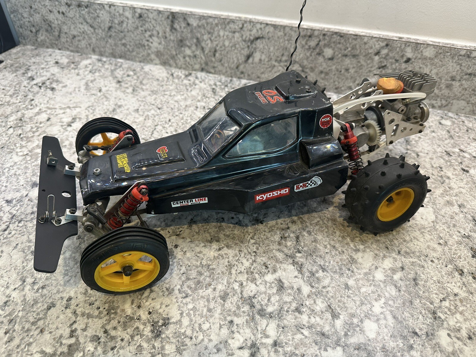 Kyosho Assault Vintage Buggy With Original Box And Invoice | eBay