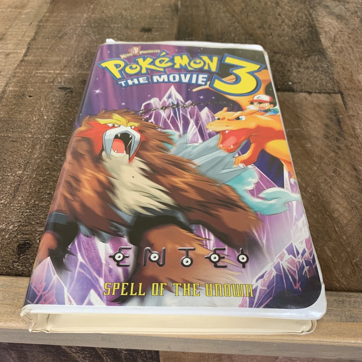 Pokemon 3 The Movie Vhs