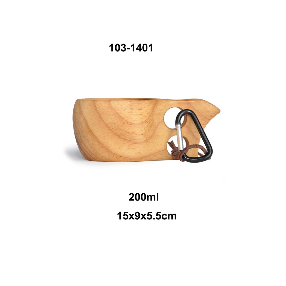 Wooden Handcraft Cup Milk Drinking Mug Wood Coffee Tea Beer Juice Milk ...