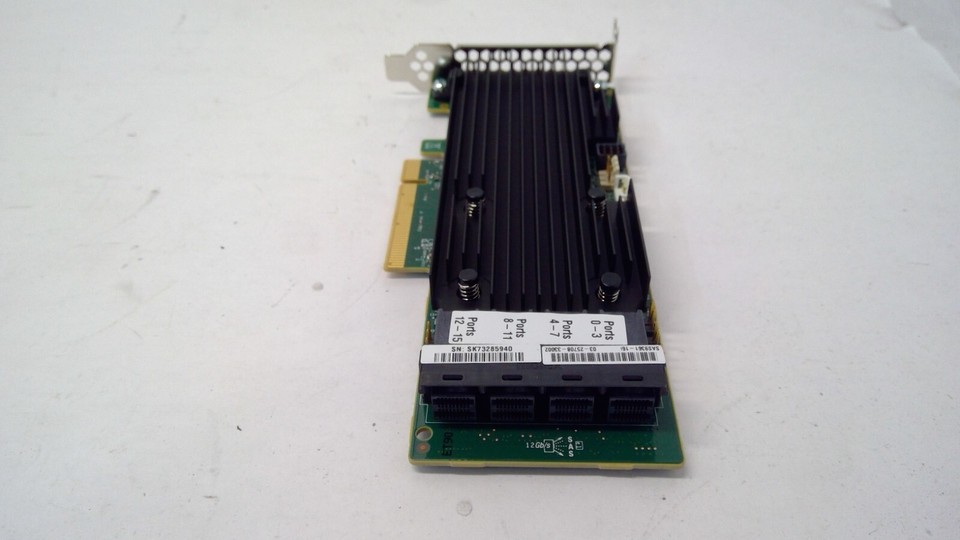 LSI MegaRAID 9361-16i 16-Port 12Gb SAS PCIe RAID Controller 7332895 Low ...