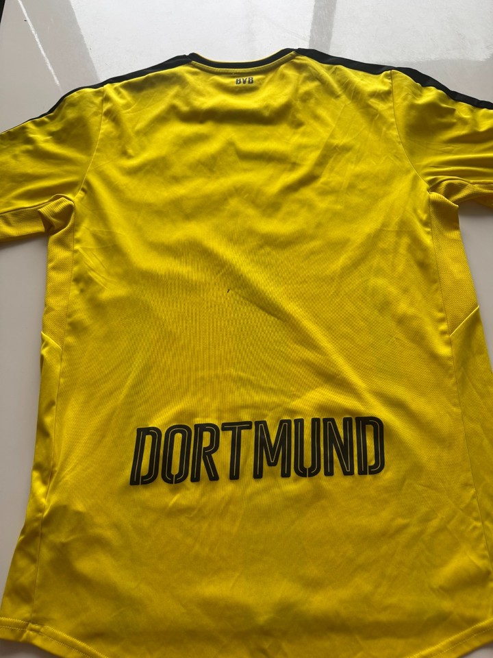 Puma Borussia Dortmund BVB 09 Men's Medium Home Jersey German Soccer ...