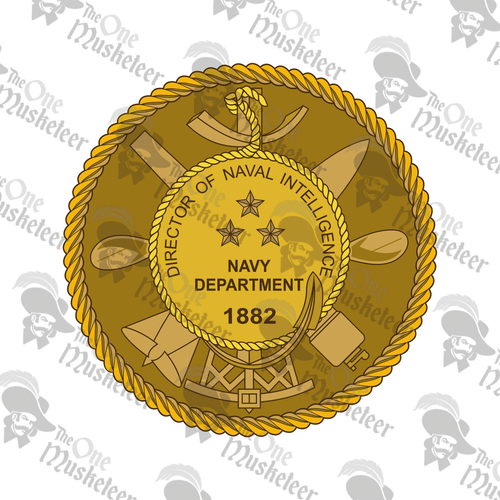 NAVAL INTELLIGENCE DIRECTOR SEAL- DECAL, QUALITY 3M VINYL | eBay