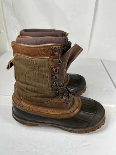 LaCrosse Men’s Boots Fiberglass Shank Ice King Winter Work Leather ...
