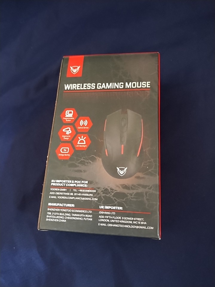 Wireless Gaming Mouse, Model: PC280A | eBay
