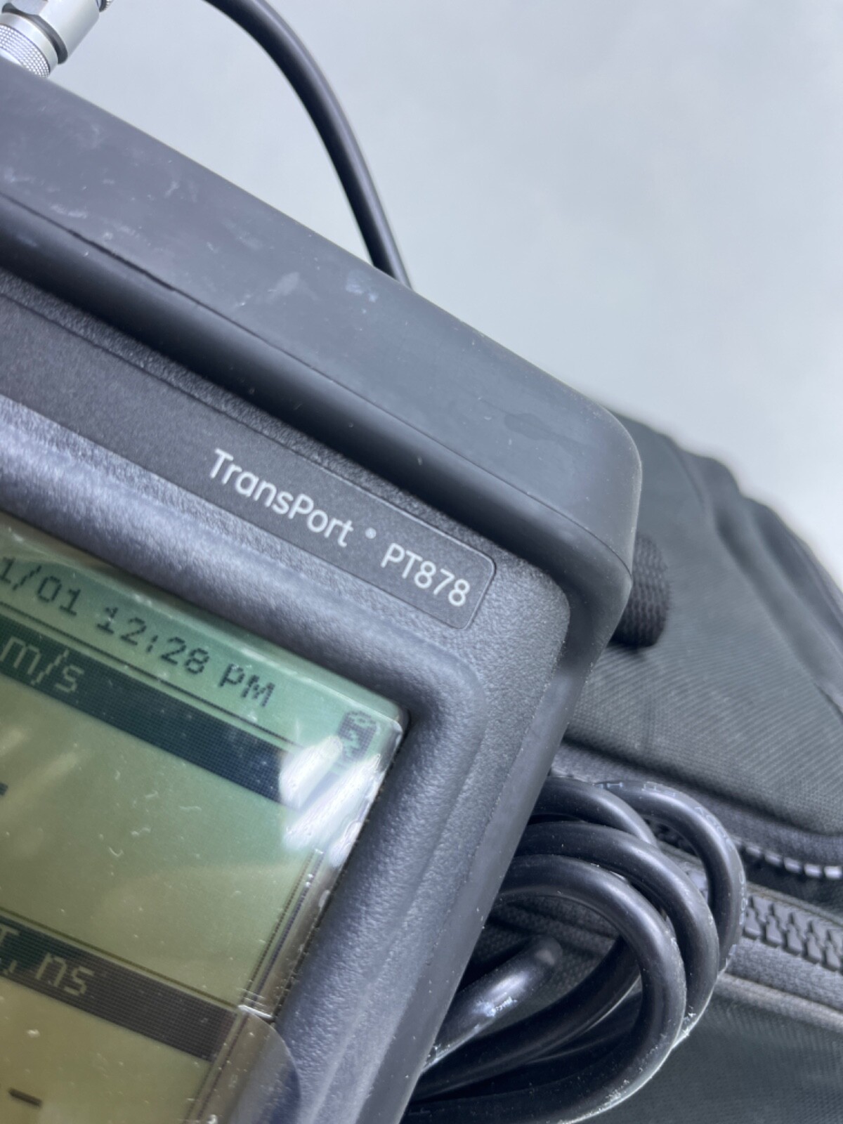 GE Panametrics TransPort PT878-01 PORTABLE LIQUID FLOWMETER LOADED | eBay