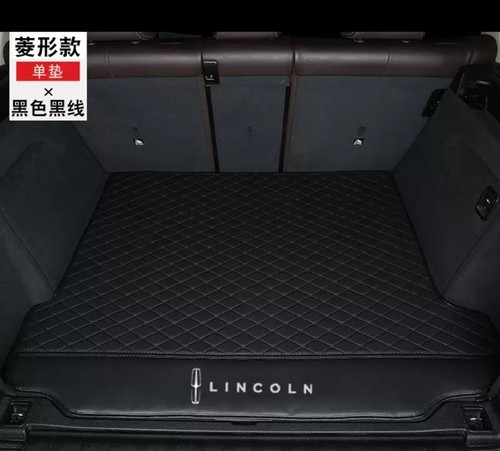 Car Trunk Mats For Lincoln 1998-2023 All Models Rear Cargo Carpets ...