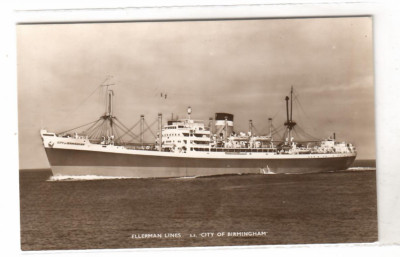 CITY OF BIRMINGHAM (1949) -- Ellerman Lines | eBay