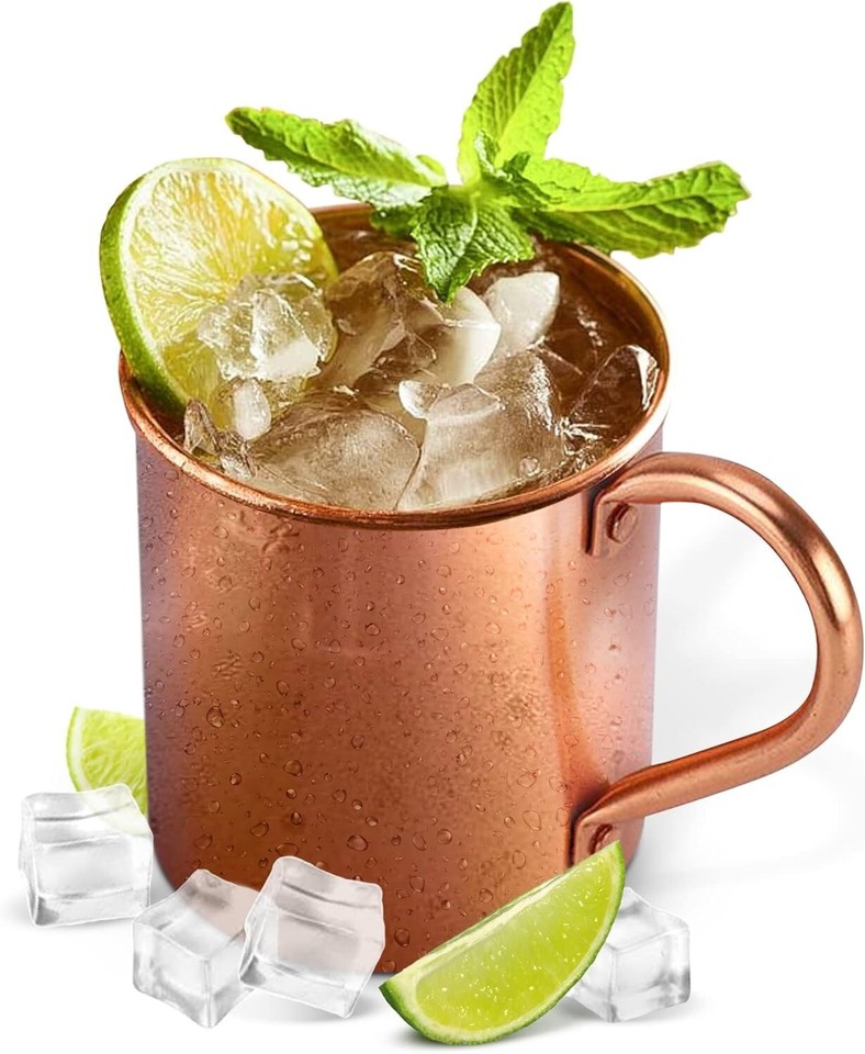 Moscow Mule Copper Mug by Solid Copper Authentic Moscow Mule Mugs ...