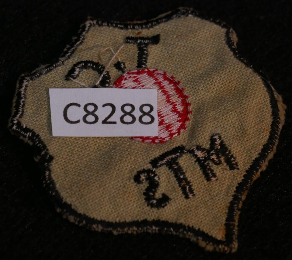 WWII US Army T.C. MTS Red Ball Express Drivers Sleeve Patch Theater ...