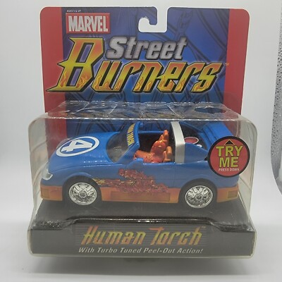 Toy Biz Marvel Street Burners Human Torch | eBay