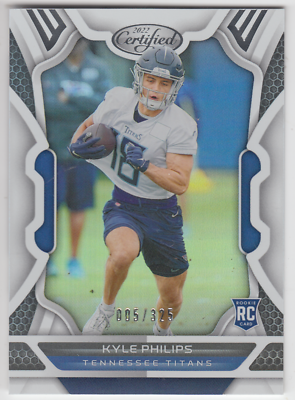 2022 PANINI CERTIFIED KYLE PHILIPS ROOKIE RC /325 MIRROR CARD #169 ...