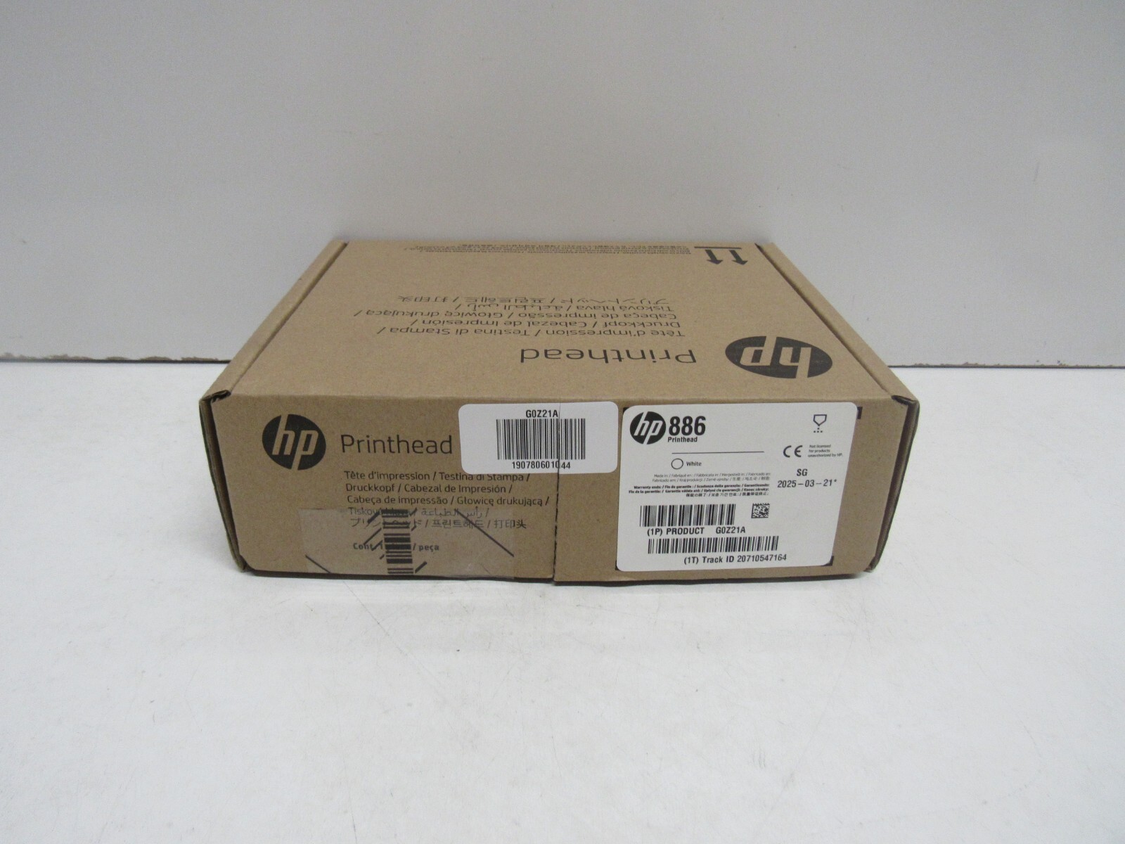 GENUINE HP 886 (GOZ21A) WHITE PRINTHEAD | eBay