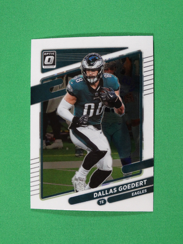 DALLAS GOEDERT 2021 Panini DONRUSS OPTIC Base Card #8 Philadelphia ...