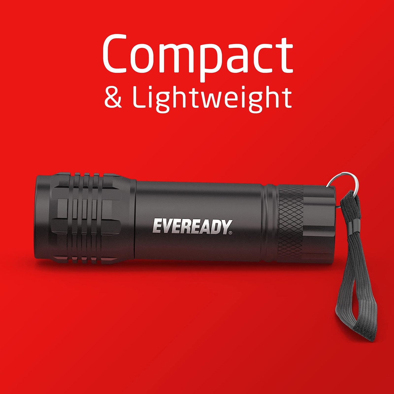 Eveready LED Tactical Flashlights S300 with Holsters (2-Pack), Rugged ...