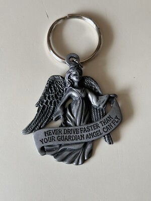 Key Chain Daughter Please Drive Safely Angel Silver tone Pewter ...