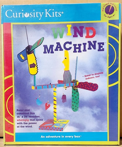 Curiosity Kits Wind Machine Whirligig Science Craft Weather Project NEW ...