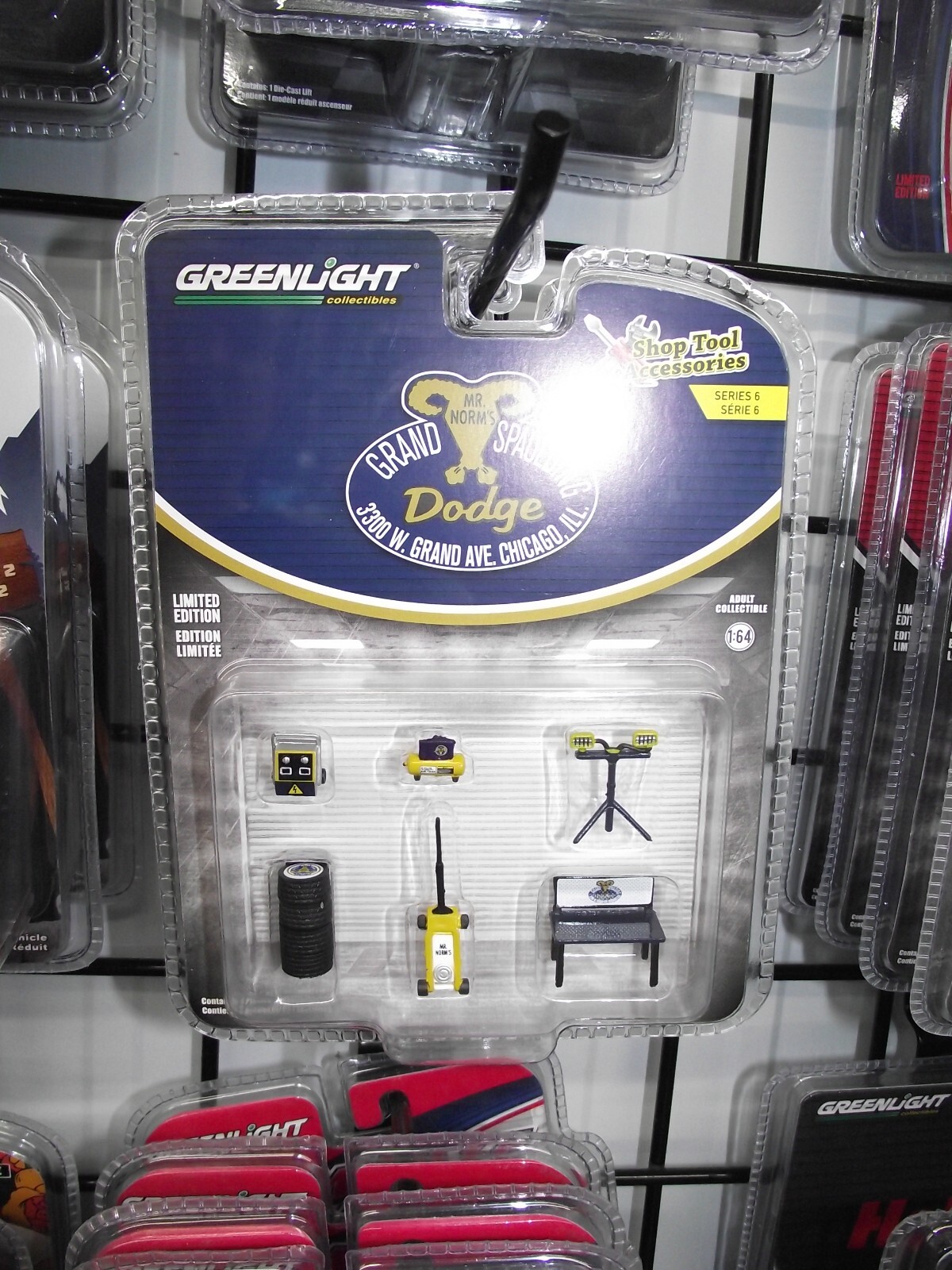 Greenlight 1/64 Mr Norms grand spalding dodge Shop tool set NIB | eBay