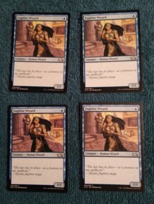 MTG 2015 CORE M15 FUGITIVE WIZARD COMMON X4 | eBay