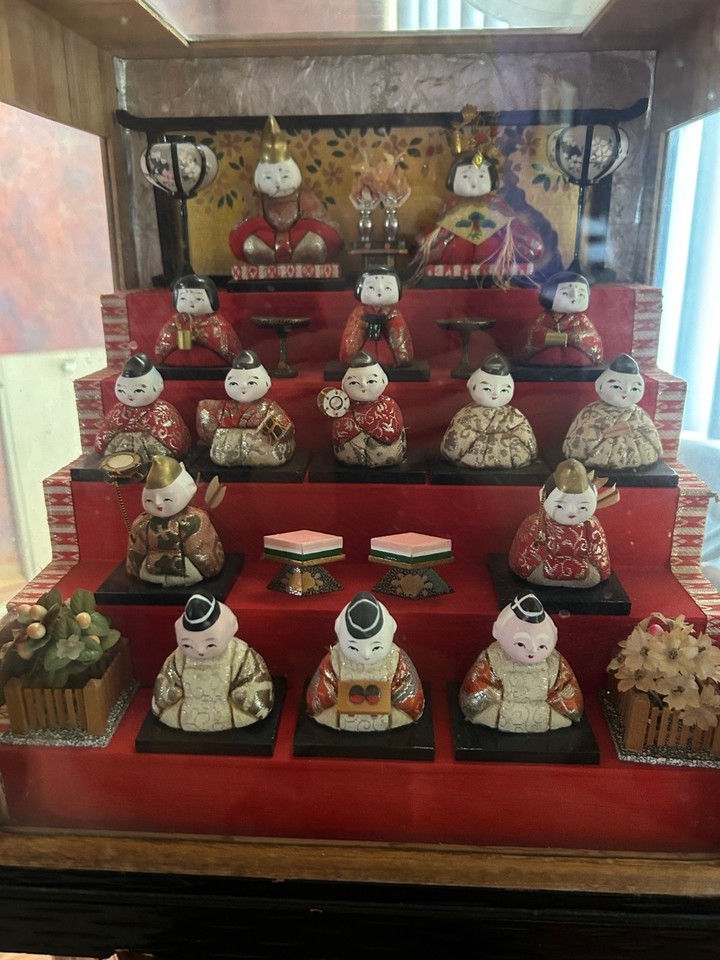 Japanese Hina Doll Display | eBay
