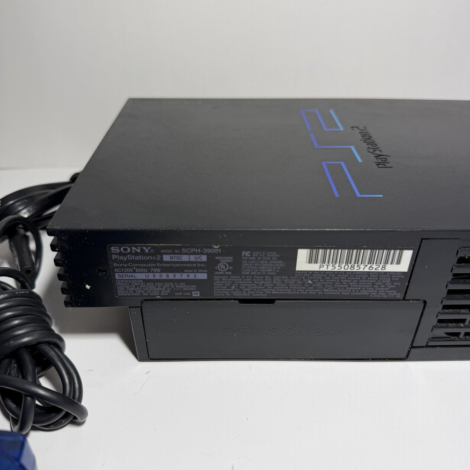 Sony PlayStation 2 PS2 FAT Console SCPH-39001 W/ Controller, Memory ...