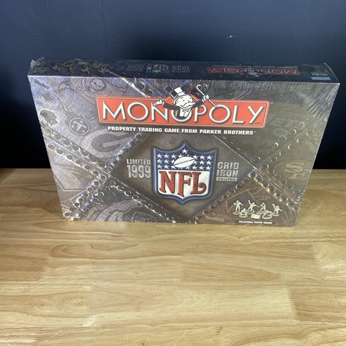 NEW SEALED Monopoly NFL Limited Grid Iron Edition Parker Board Game ...
