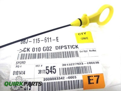 Volkswagen VW Factory Engine Oil Level Dipstick 06J115611E GENUINE OE ...