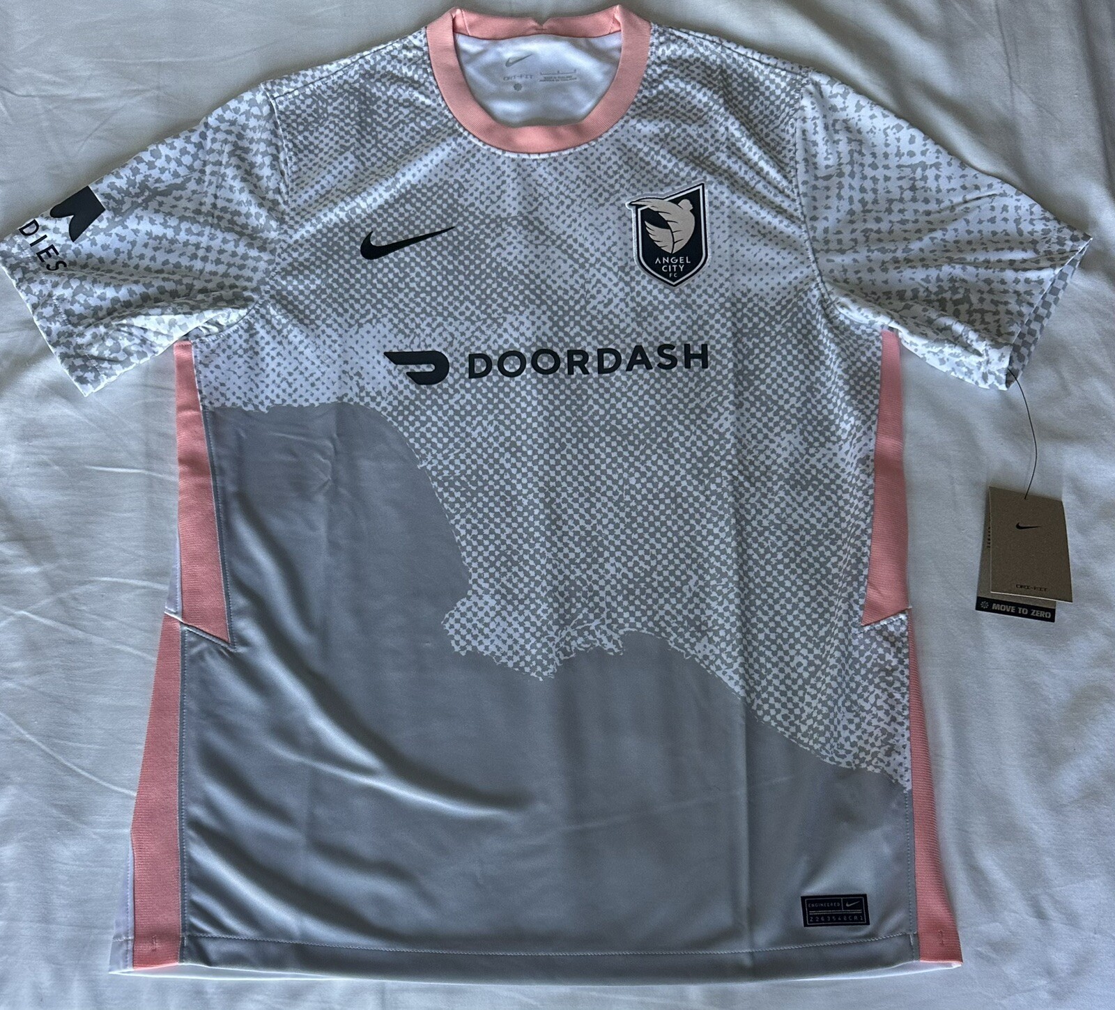 Nike Angel City FC 2023 Away Men’s Soccer Jersey MLS FD1222-101 Men’s ...