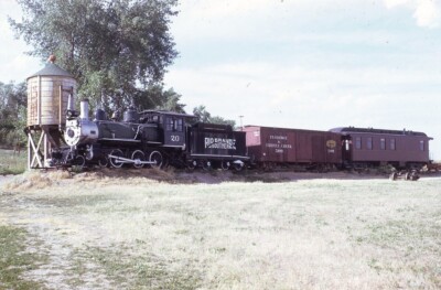 RGS RIO GRANDE SOUTHERN Railroad Train Steam Locomotive 20 1968 Photo ...
